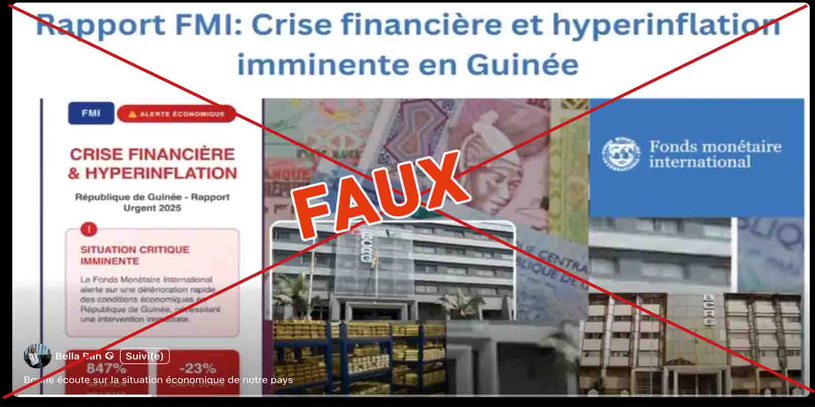 Le FMI n’a publié aucun rapport alertant sur une « hyperinflation ...